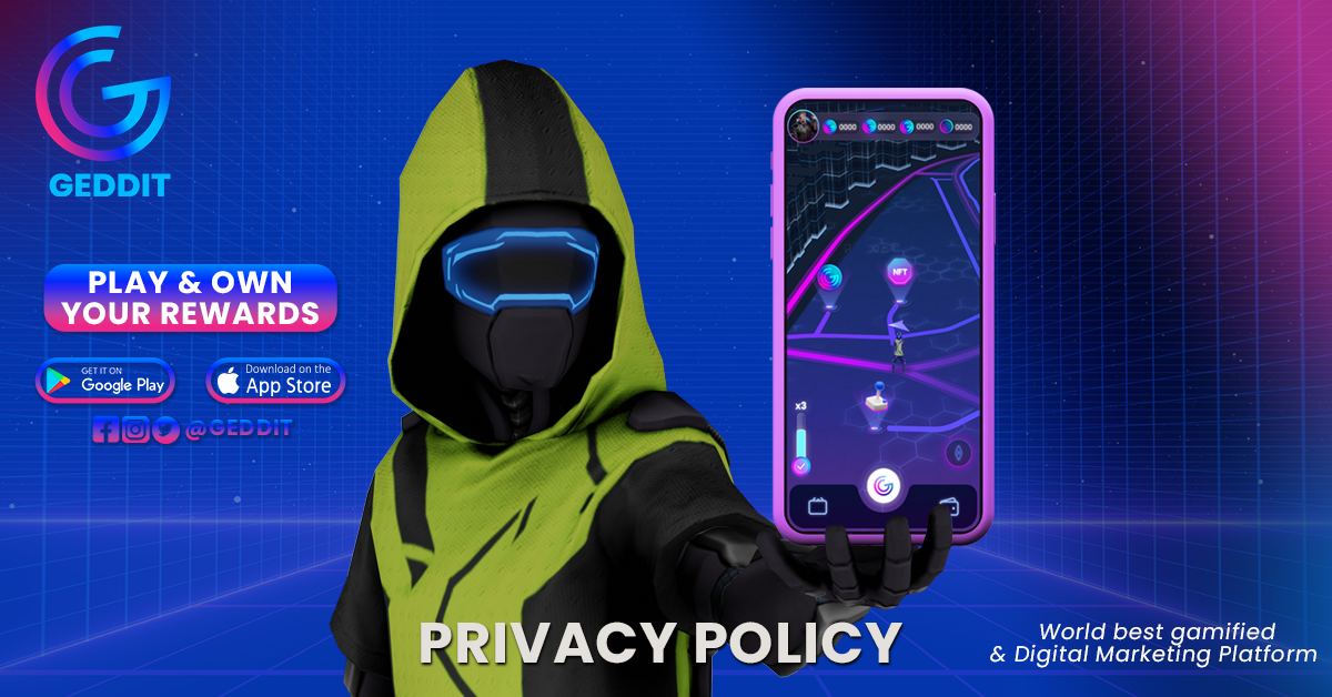 Geddit | Privacy Policy for Geddit